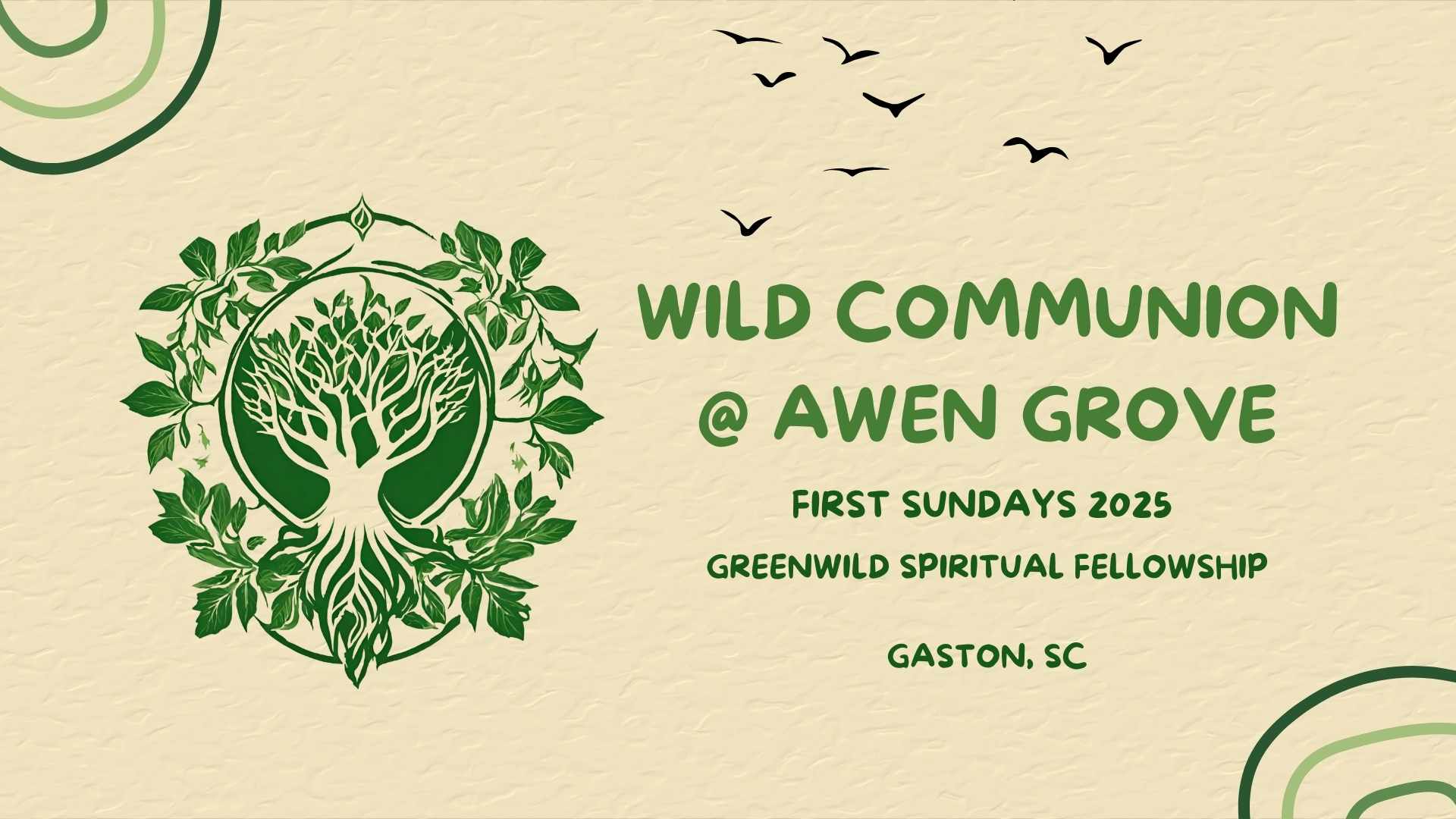 Wild Communion at Awen Grove - Greenwild Spiritual Fellowship